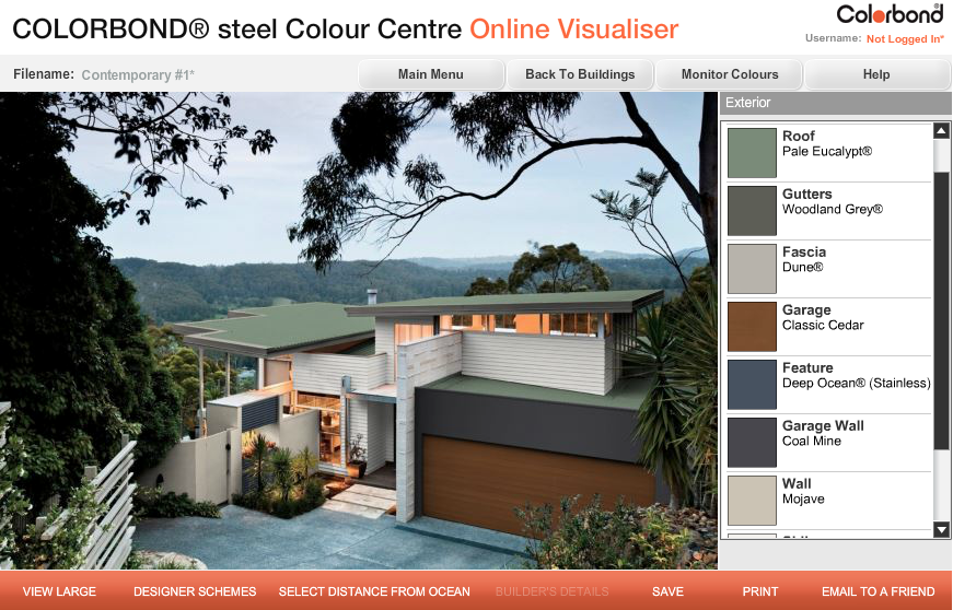 Envision your perfect home with COLORBOND